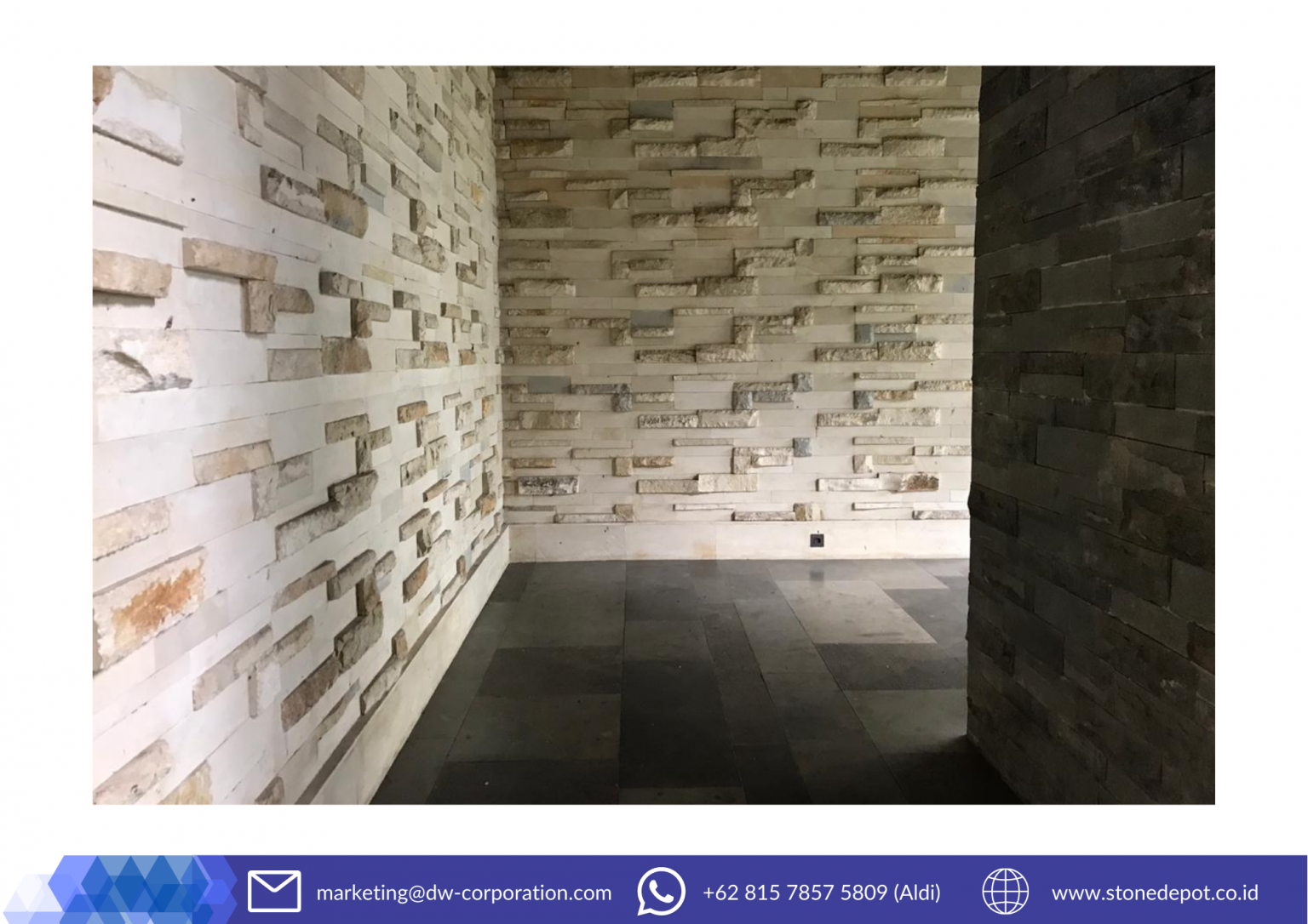 white stone cladding | Bali Stone Wall Cladding